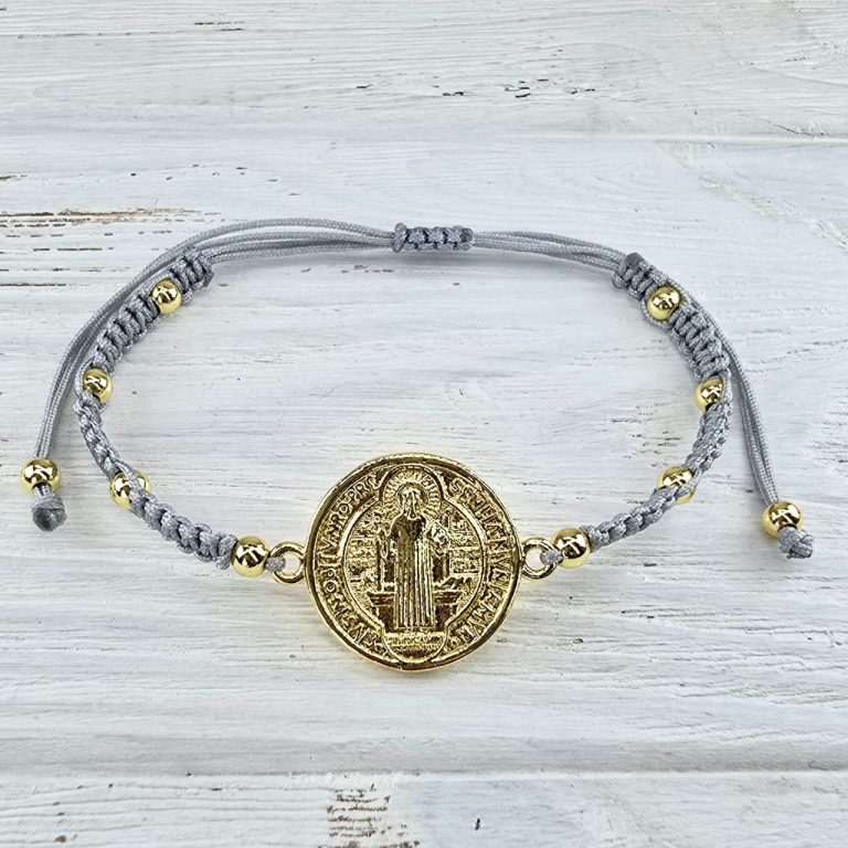 Pulsera San Benito - Flor de Lis